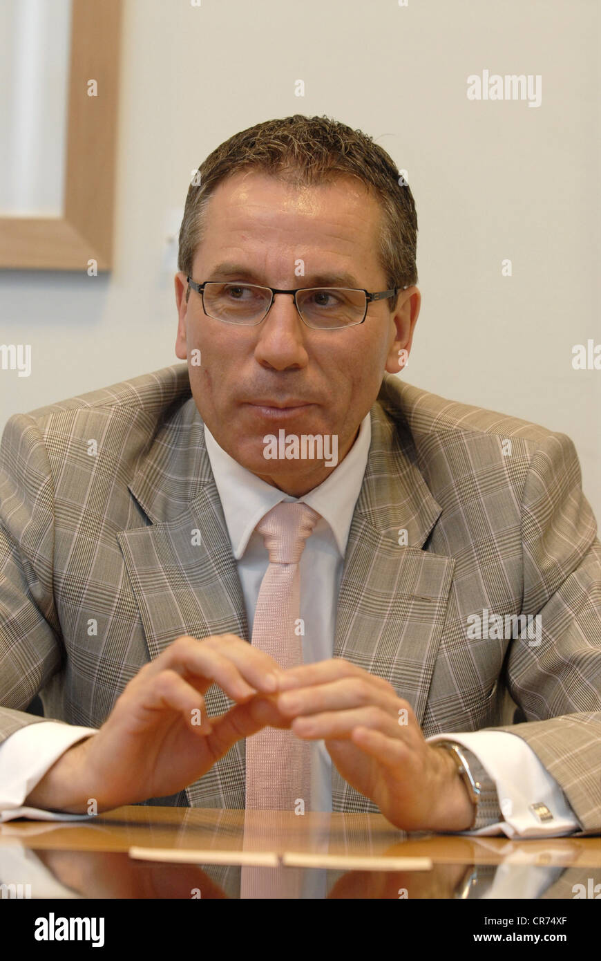 Jetter, Martin, German businessman, chief of management of IBM Germany ...