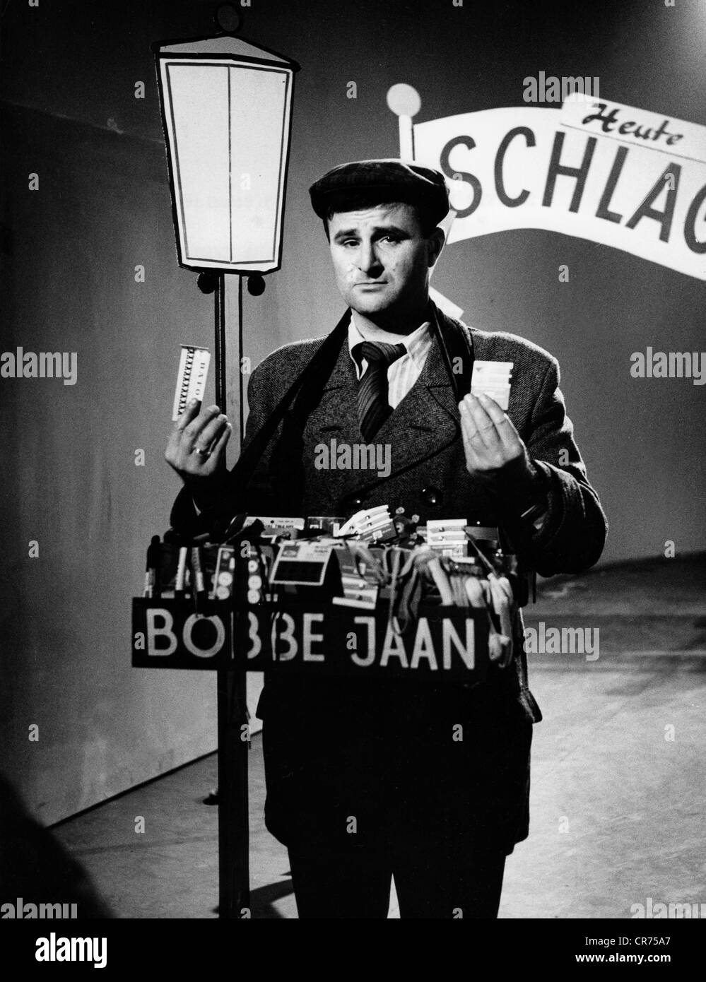 Bobbejaan, 16.5.1925 - 17.5.2010, Belgian singer and entertainer, in a ...