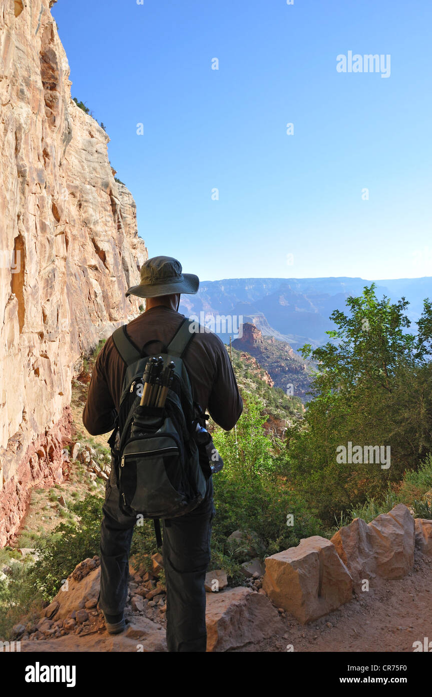 Bright Angel trail, Grand Canyon, Arizona, USA Stock Photo - Alamy