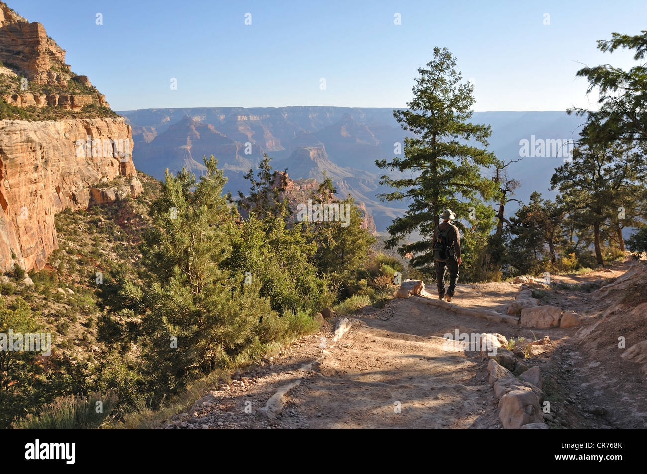 Bright Angel trail, Grand Canyon, Arizona, USA Stock Photo - Alamy