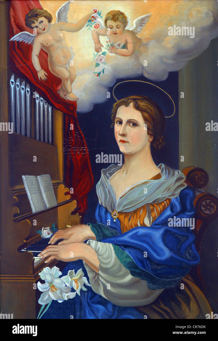 Patron saint of music hi-res stock photography and images - Alamy