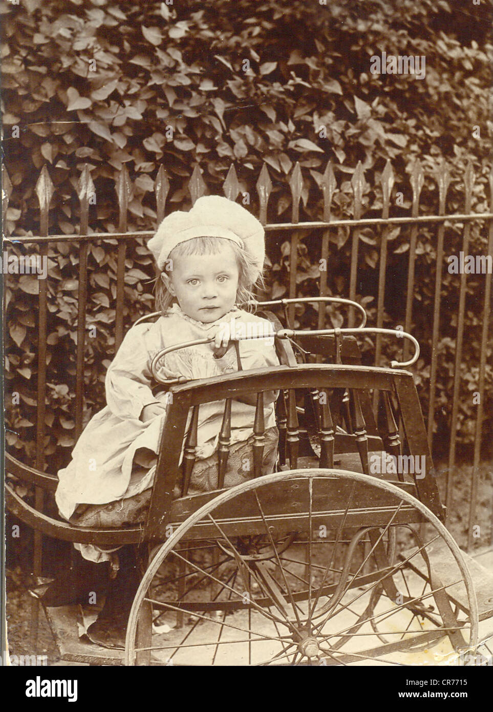 Portrait of baby in push chair Stock Photo - Alamy