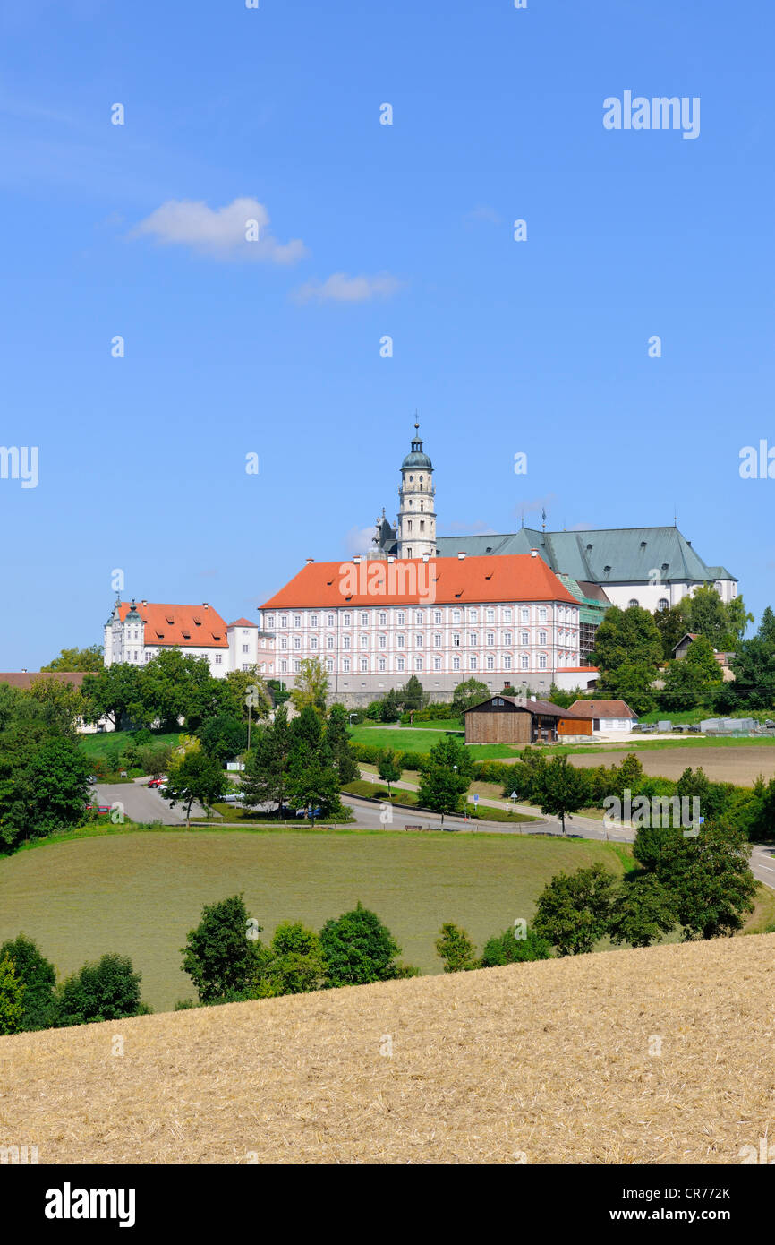 Benedictine Abbey Abtei Neresheim, Neresheim, Baden-Wuerttemberg ...