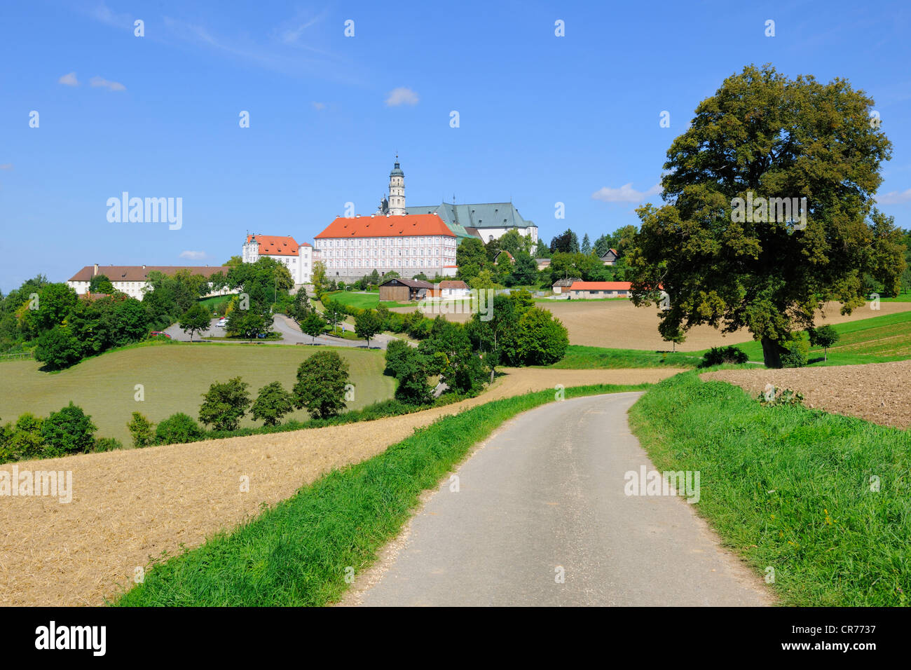Benedictine Abbey Abtei Neresheim, Neresheim, Baden-Wuerttemberg ...