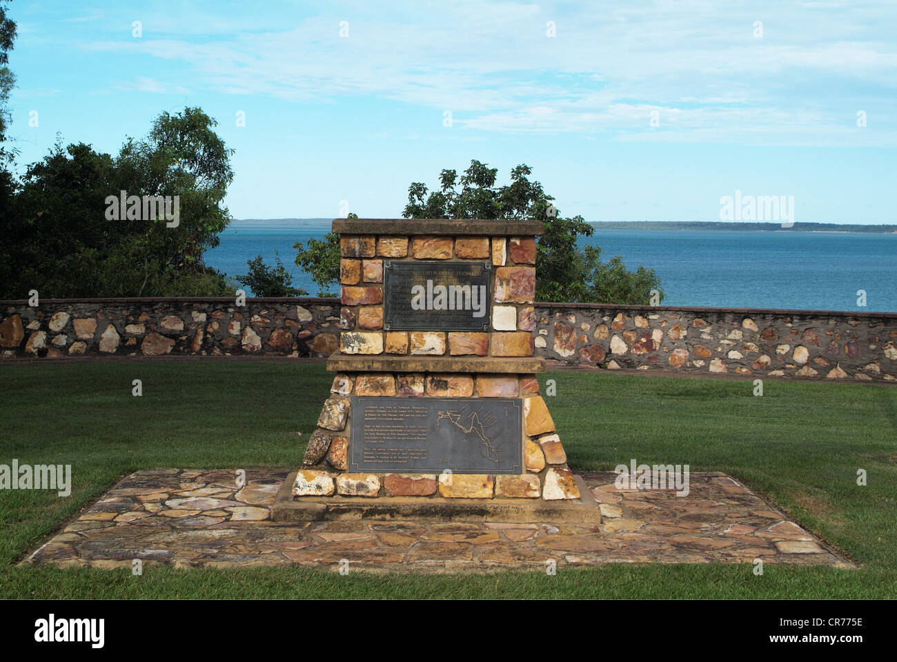 Leichhardt, Ludwig, 23.10.1813 - 1848, German explorer, monument, Port ...