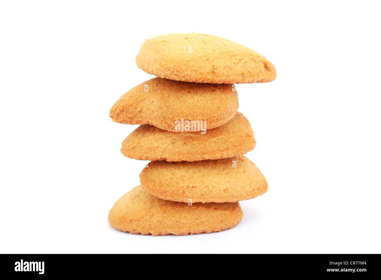 Cookies isolated on white background Stock Photo - Alamy