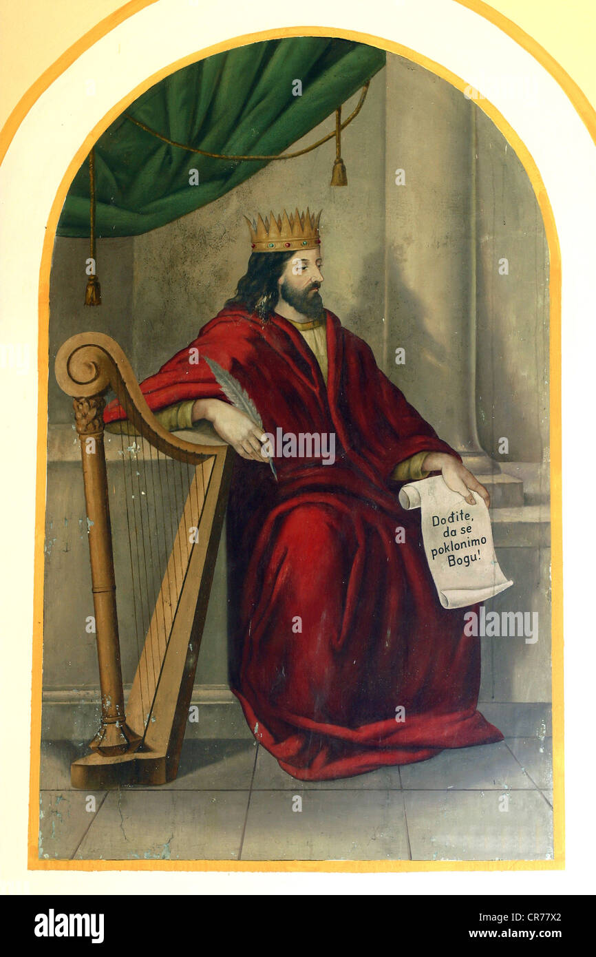 King david painting hi-res stock photography and images - Alamy