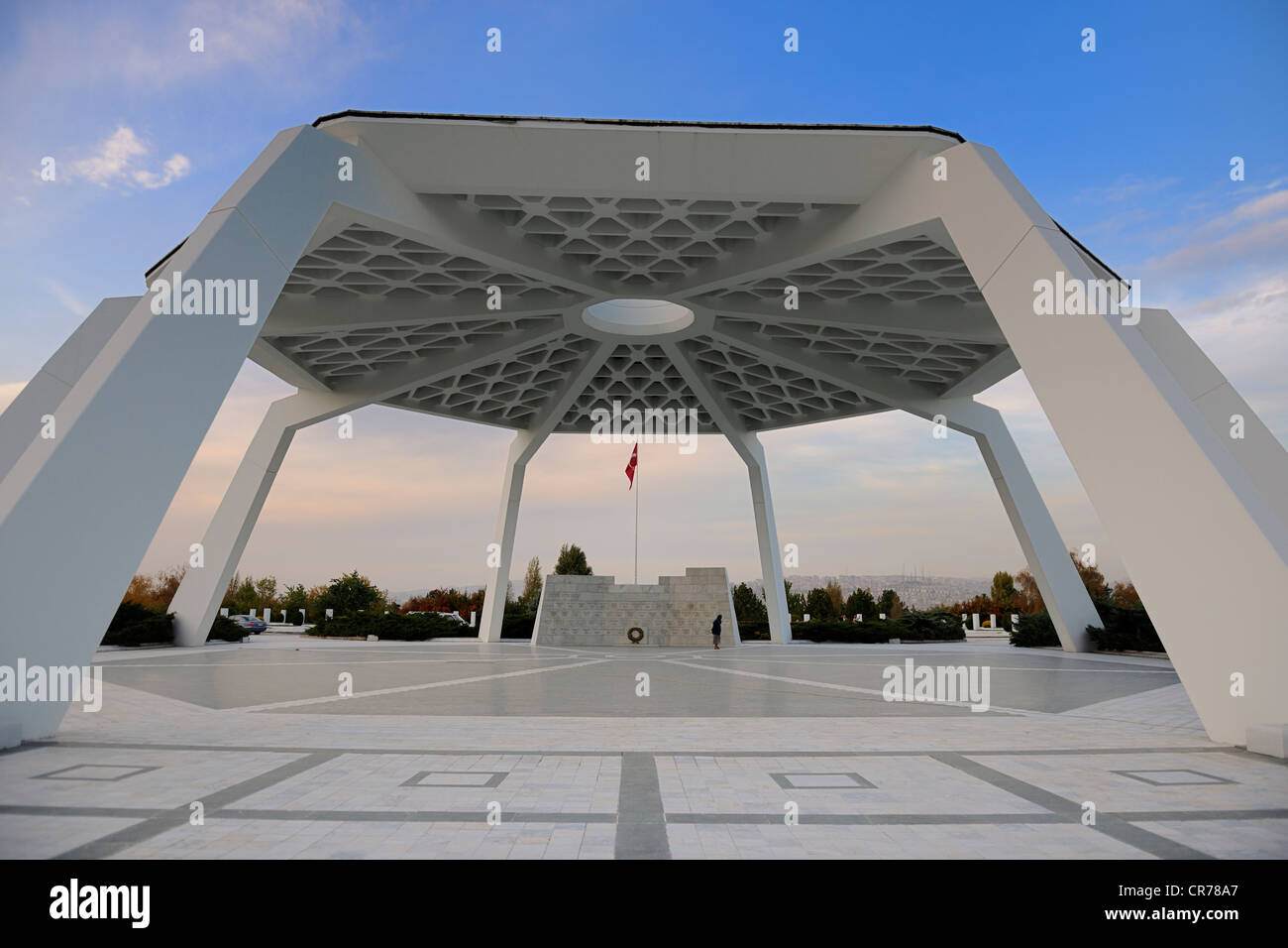Turkey, Central Anatolia, Ankara, monument for the Turkish Republic ...