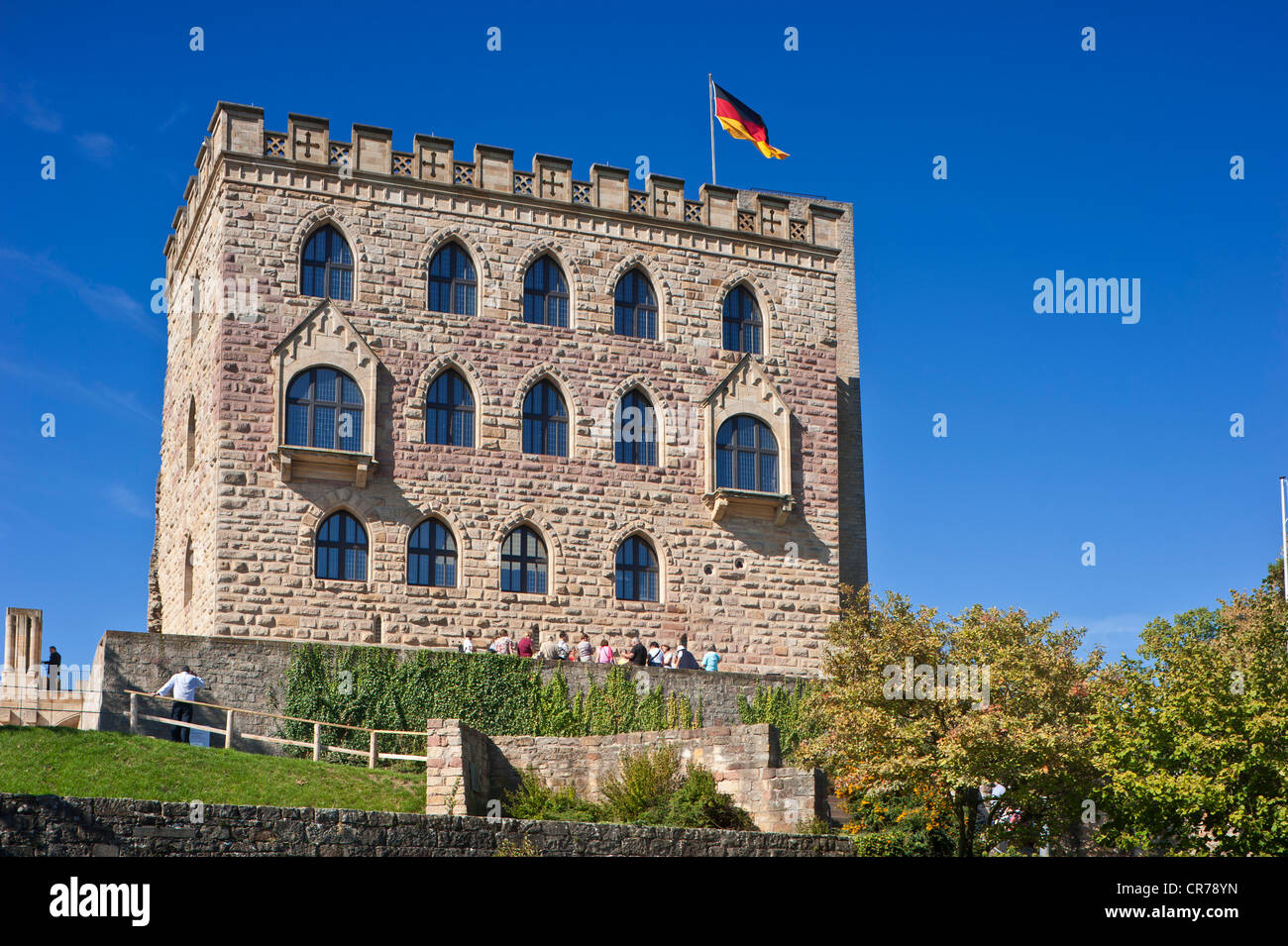 Hambach Castle, Hambach, German Wine Route or Southern Wine Route ...
