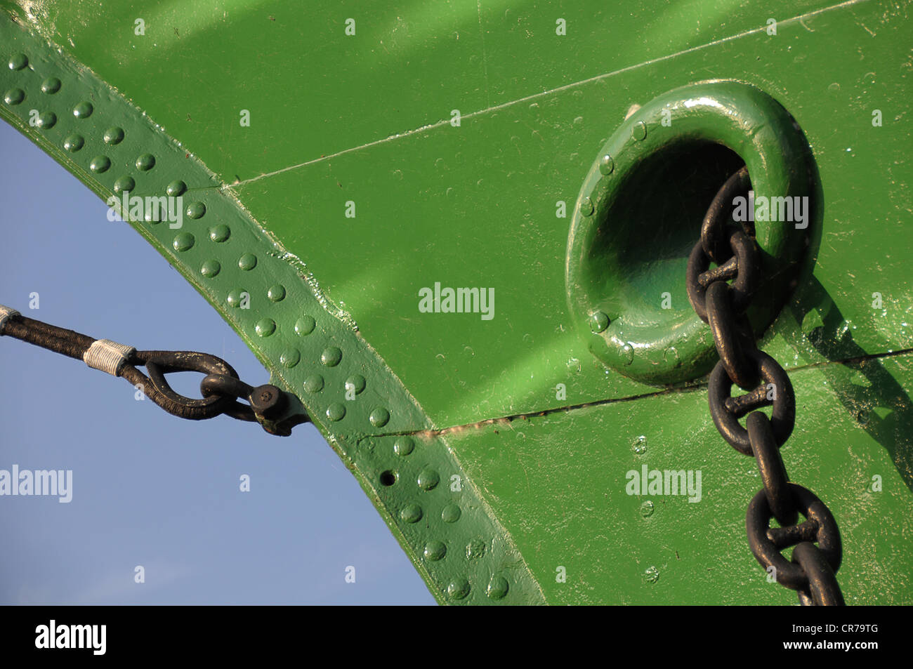 Ship anchor chain hi-res stock photography and images - Alamy