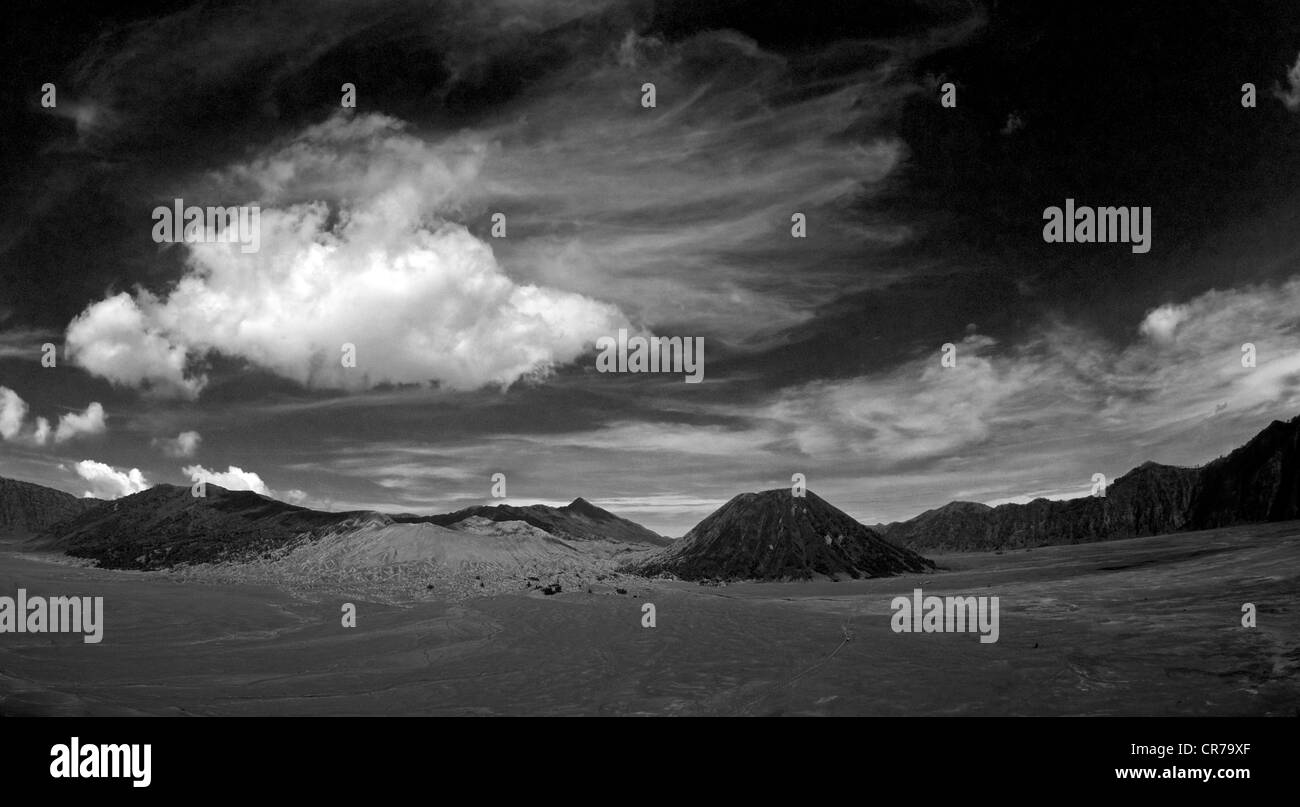 Bromo volcano valley Stock Photo - Alamy