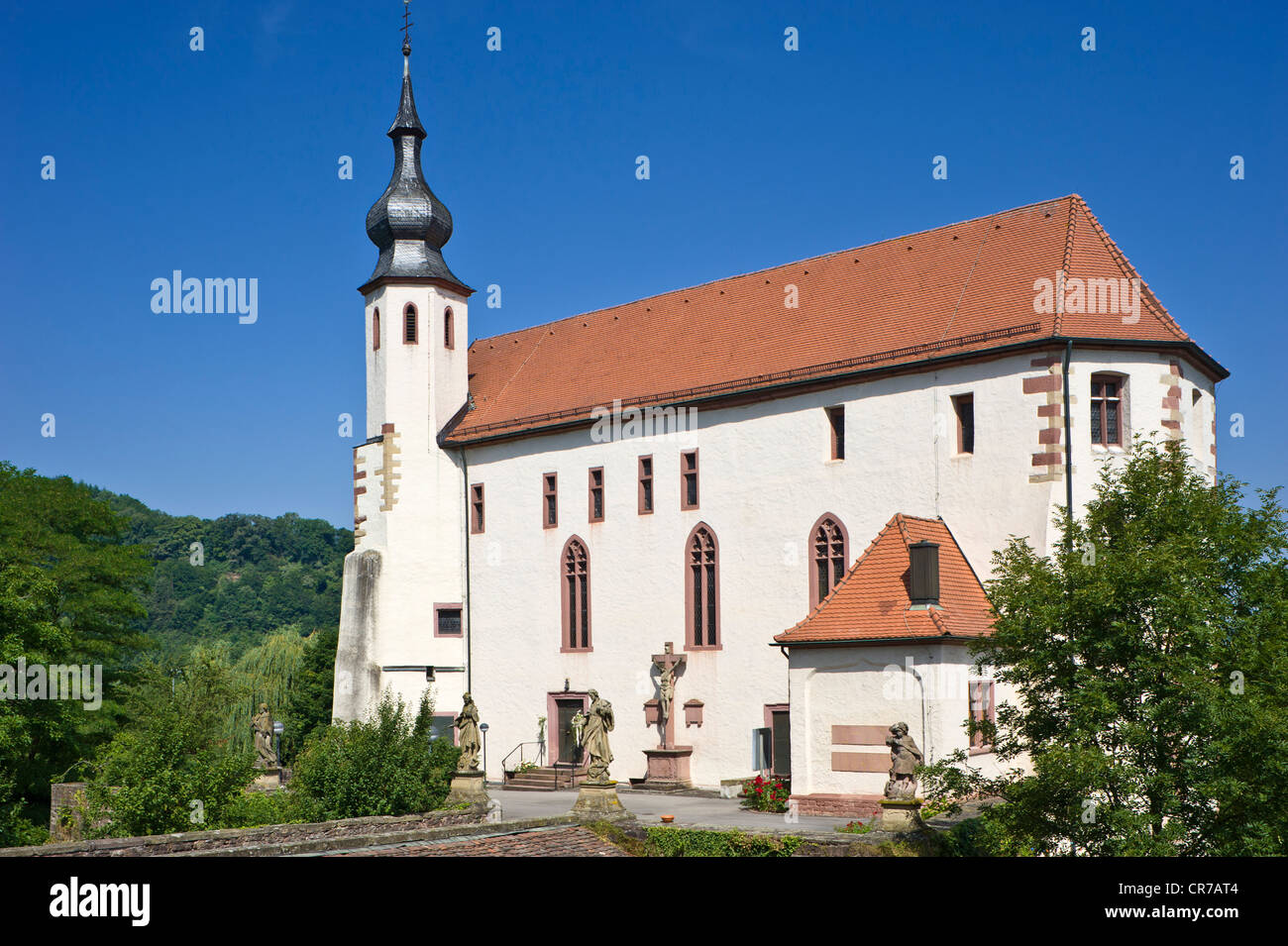 Tempelhaus former palace, now a church, Neckarelz district, Mosbach ...