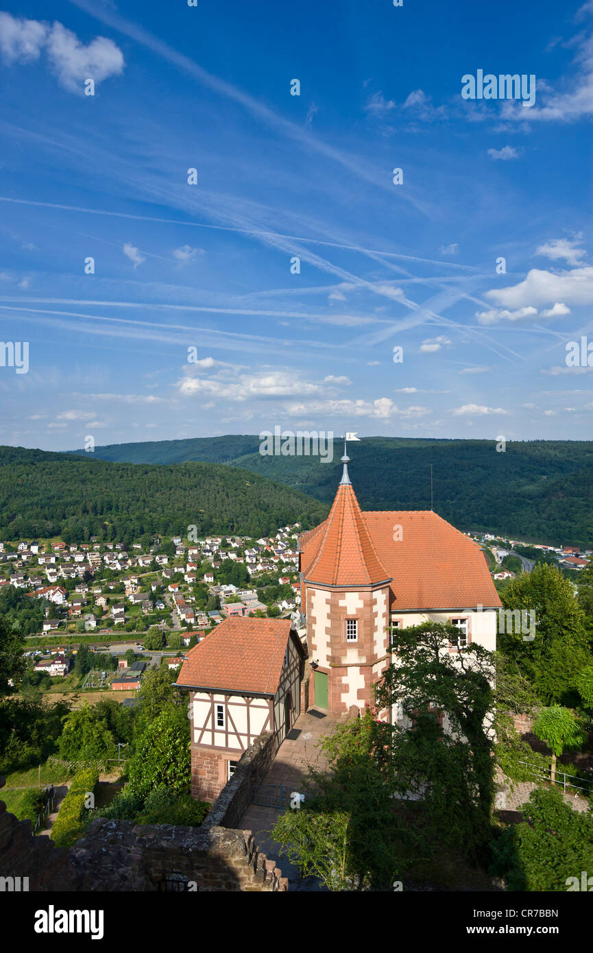 Panorama with the Kommandantenhaus or commander's house, Bergfeste ...