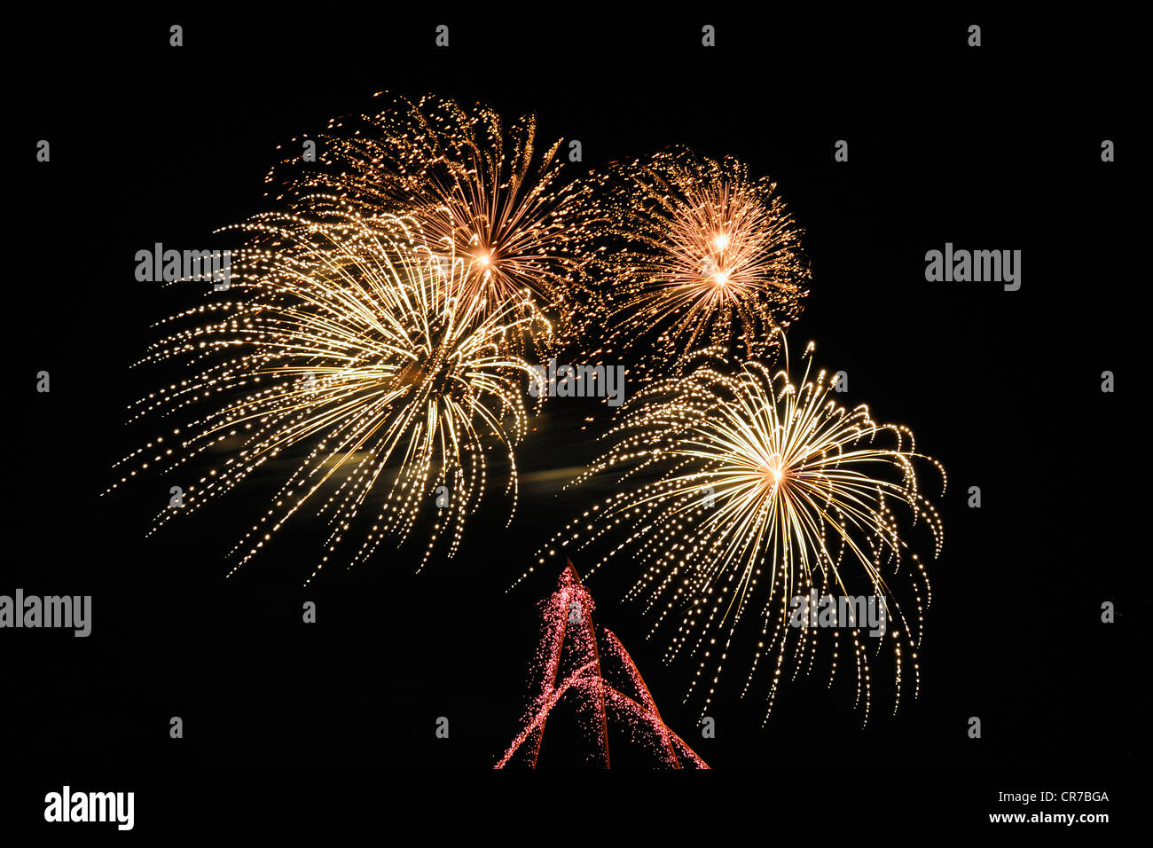 Aerial fireworks hi-res stock photography and images - Alamy