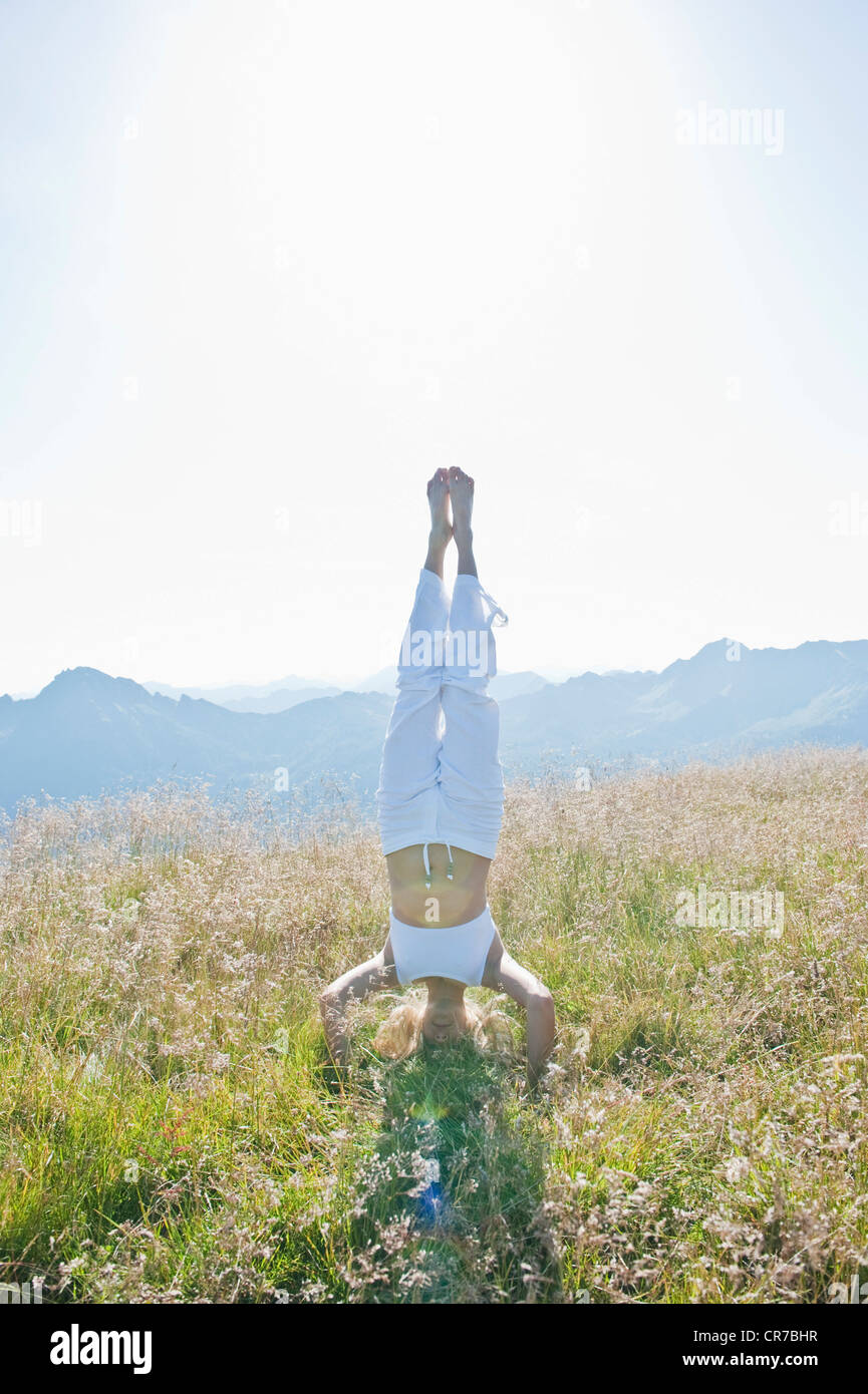 Barefoot woman austria hi-res stock photography and images - Alamy