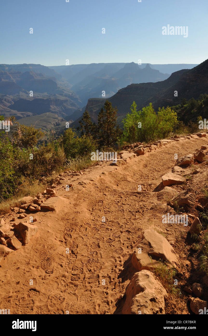 Bright Angel trail, Grand Canyon, Arizona, USA Stock Photo - Alamy