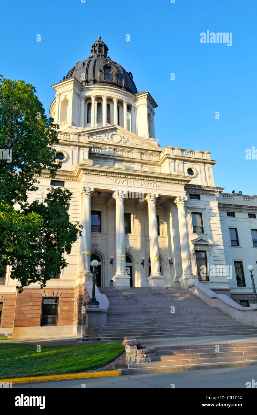South Dakota State Capitol Building Complex Stock Photo - Alamy