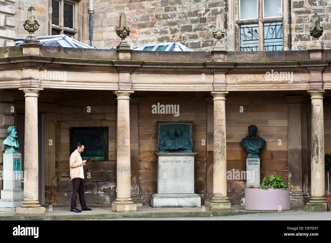 United Kingdom East Midlands Nottinghamshire Nottingham entrance of ...