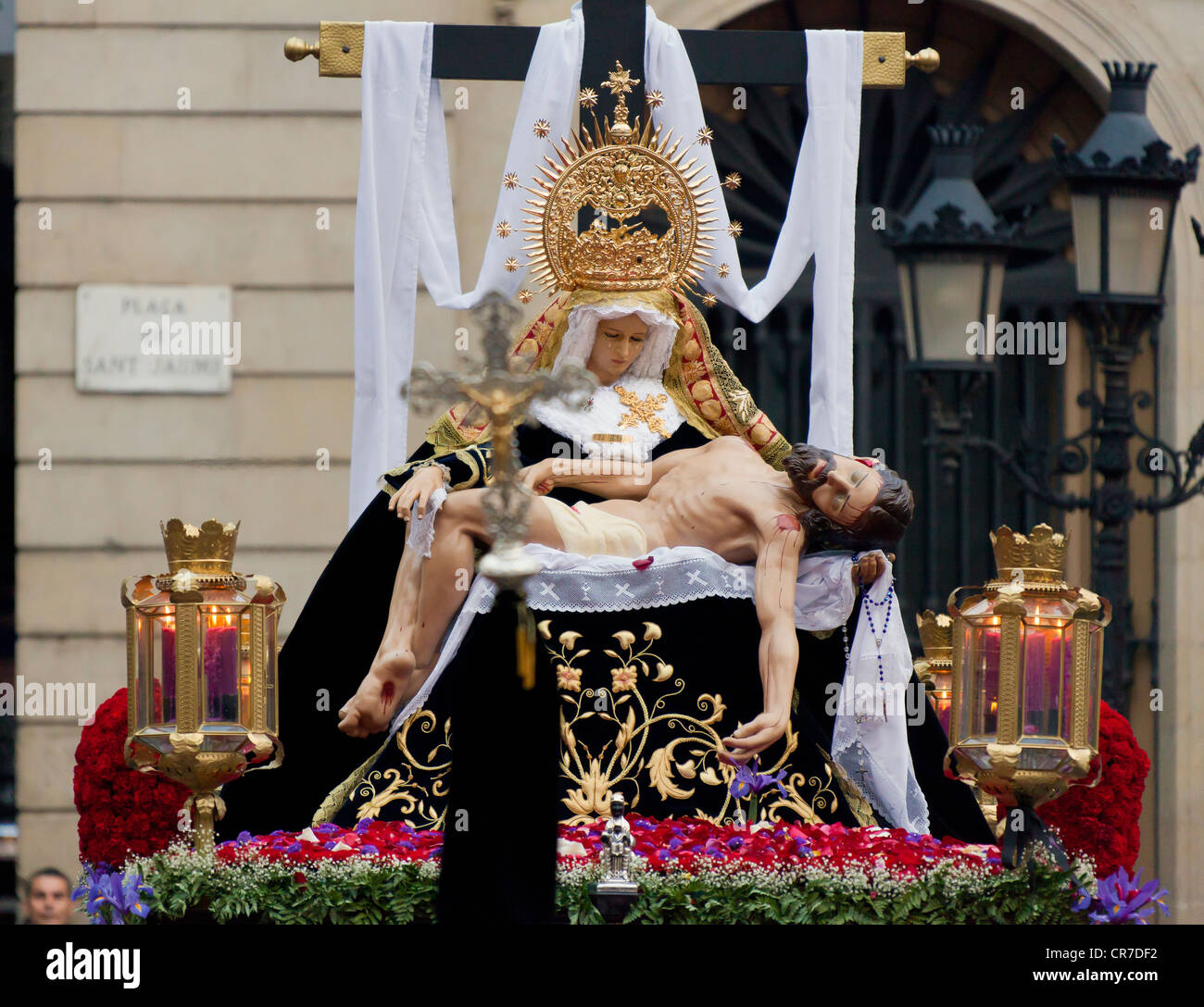 Jesus procession hi-res stock photography and images - Alamy