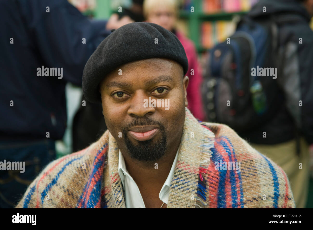 Ben Okri, Nigerian poet and novelist pictured at The Telegraph Hay ...