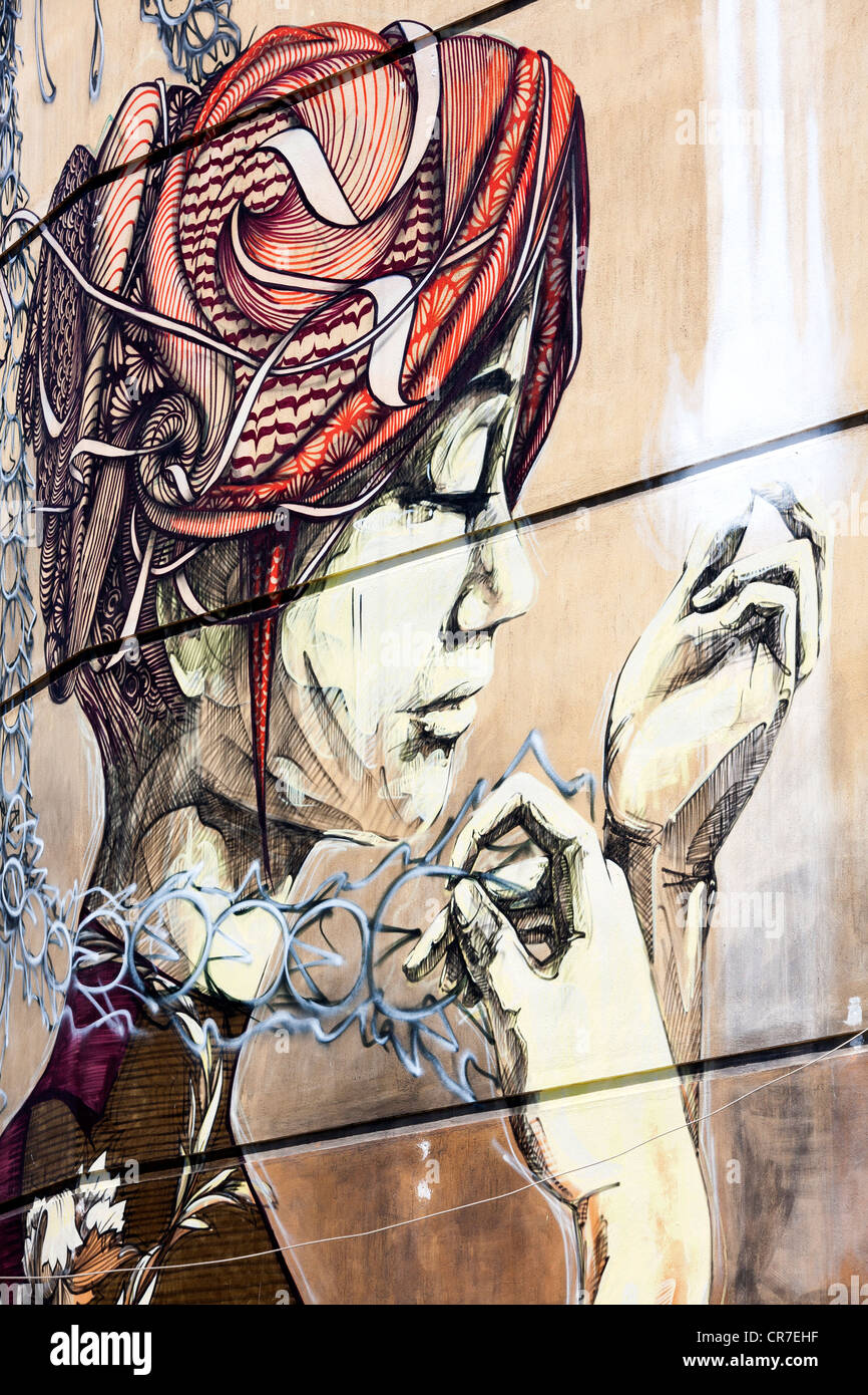 Wall art graffiti hi-res stock photography and images - Alamy