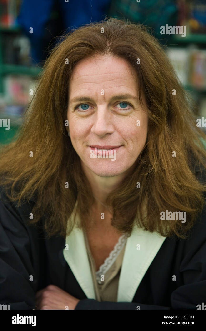 Clare Clark, English author pictured at The Telegraph Hay Festival 2012, Hay-on-Wye, Powys ...