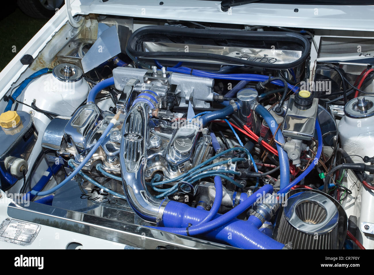Detail of RS Turbo Ford Classic Car Internal Combustion Engines at ...