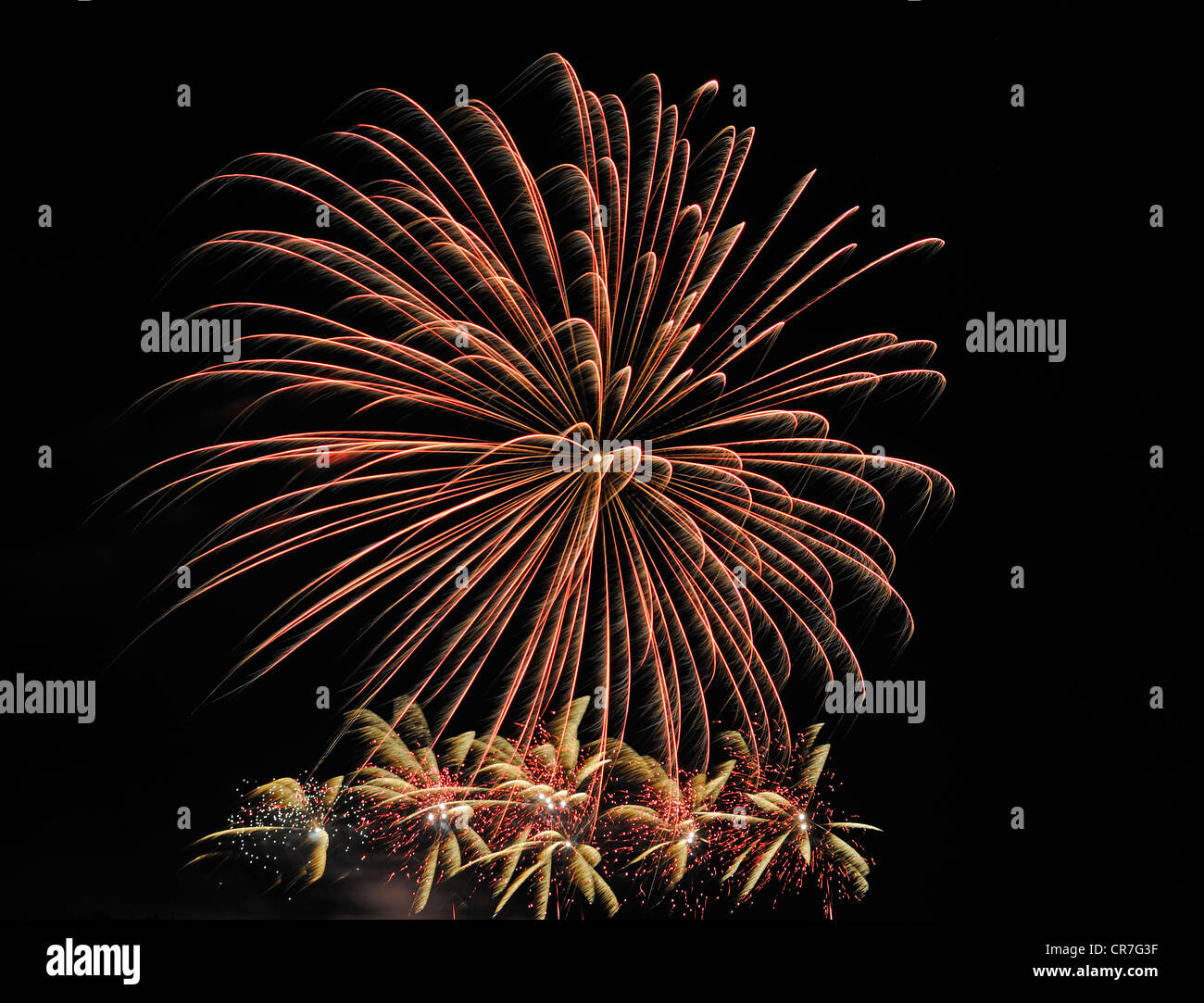 Aerial fireworks hi-res stock photography and images - Alamy