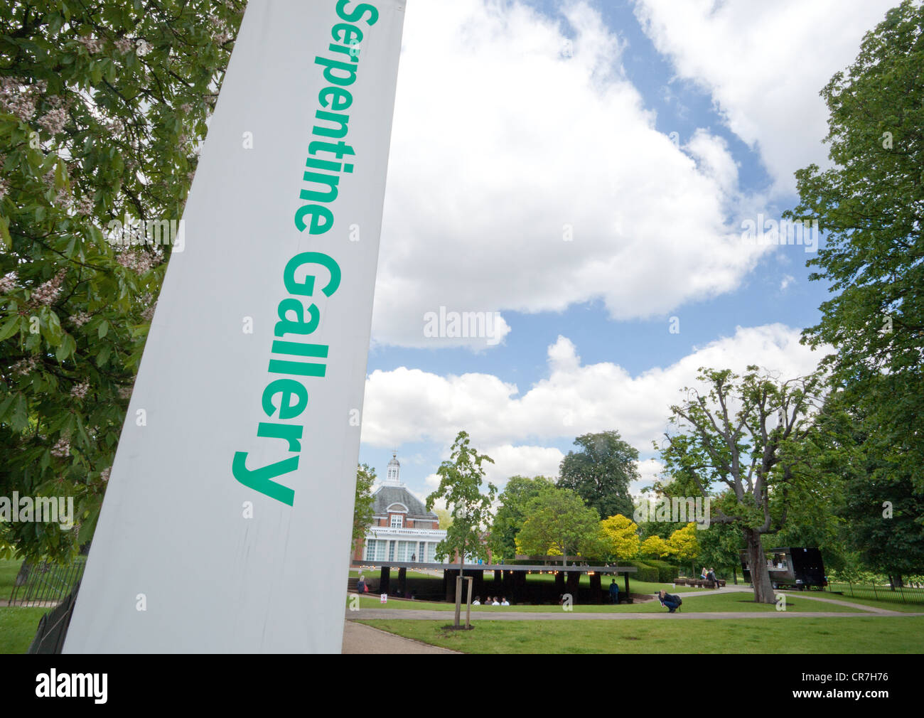 The Serpentine Gallery, Hyde Park, London Stock Photo - Alamy