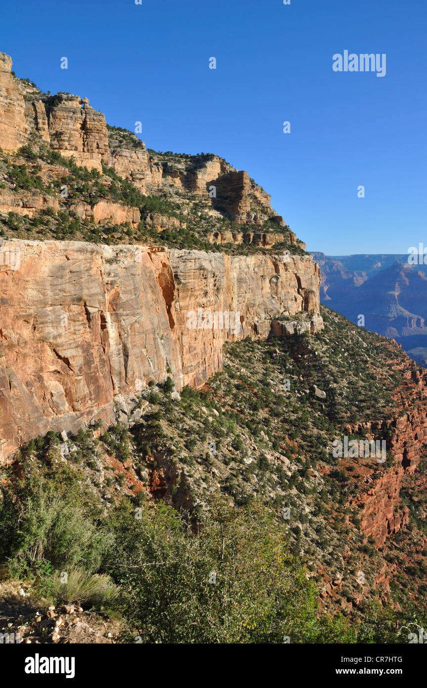Bright Angel trail, Grand Canyon, Arizona, USA Stock Photo - Alamy