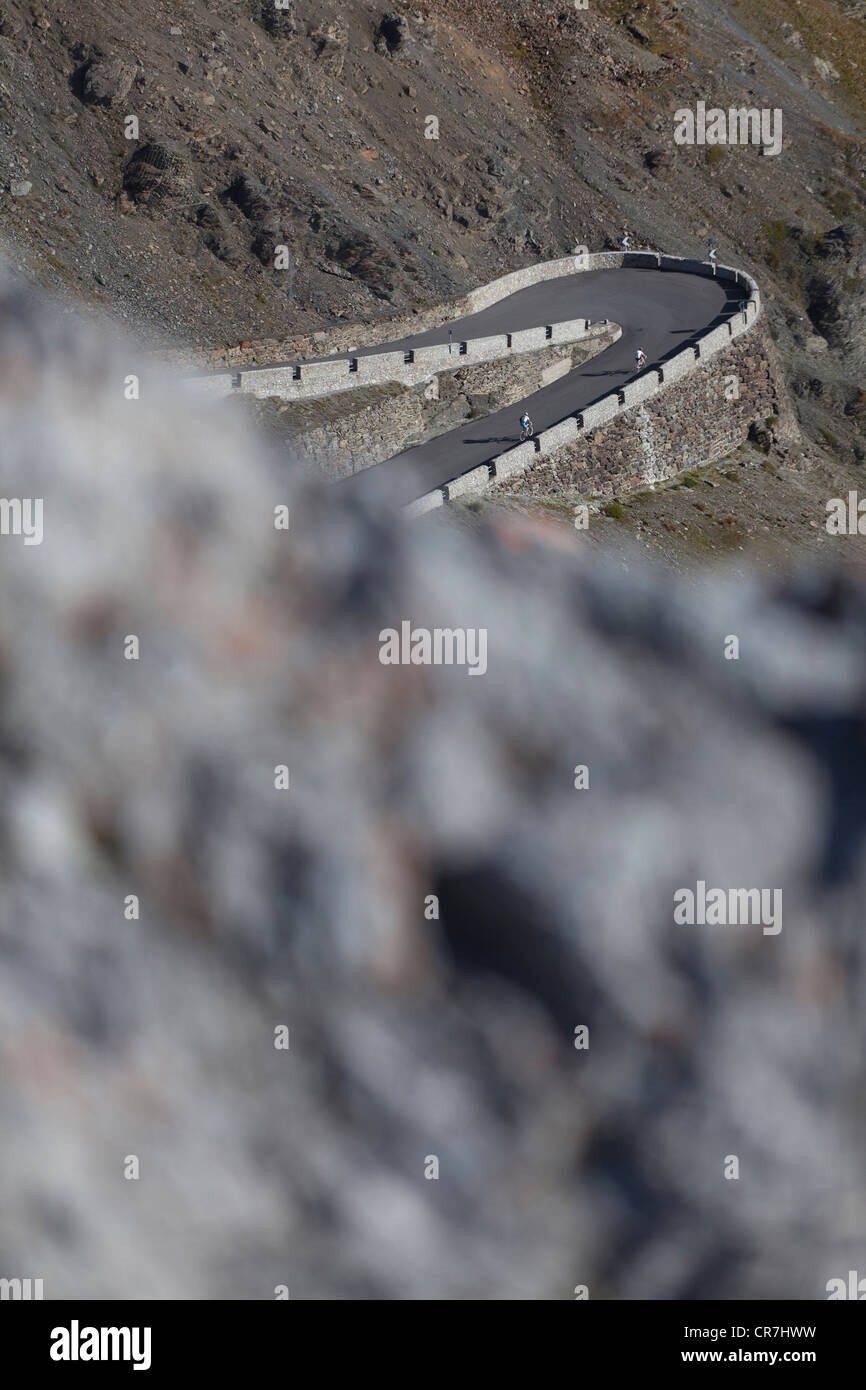 Stelvio pass road italy hi-res stock photography and images - Alamy