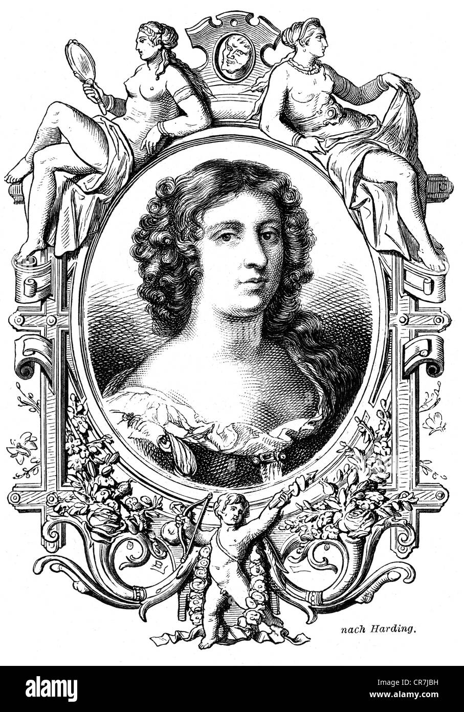 17th century portrait english woman hi-res stock photography and images ...