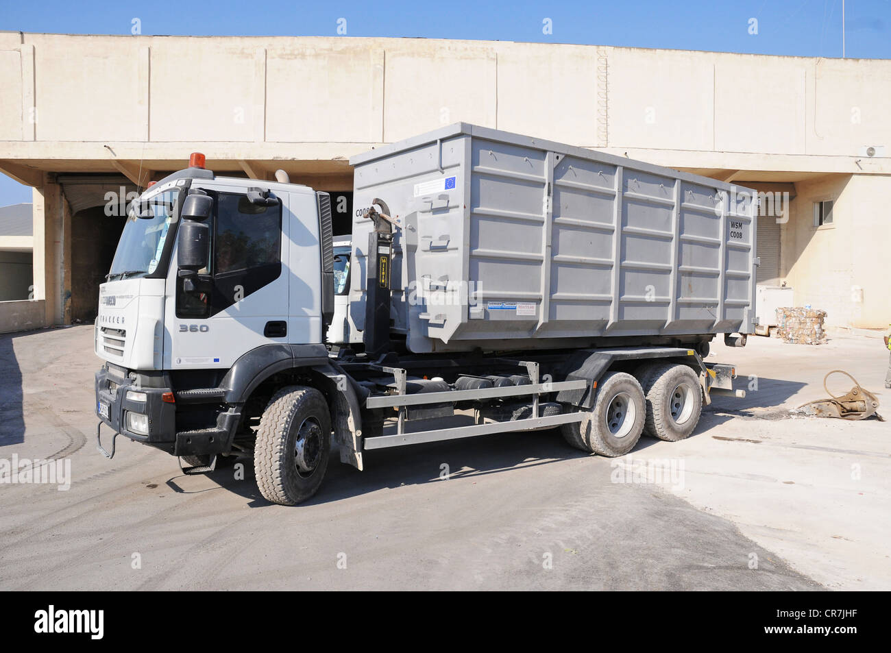 Pick up industrial truck Stock Photo - Alamy