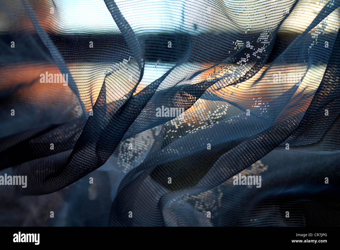 Abstract fine art photography - a window and manipulated curtain Stock ...