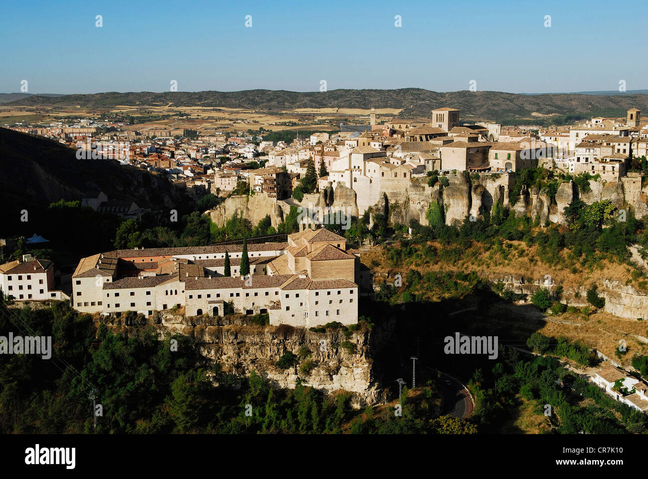 Historic walled town of cuenca unesco world heritage site hi-res stock ...