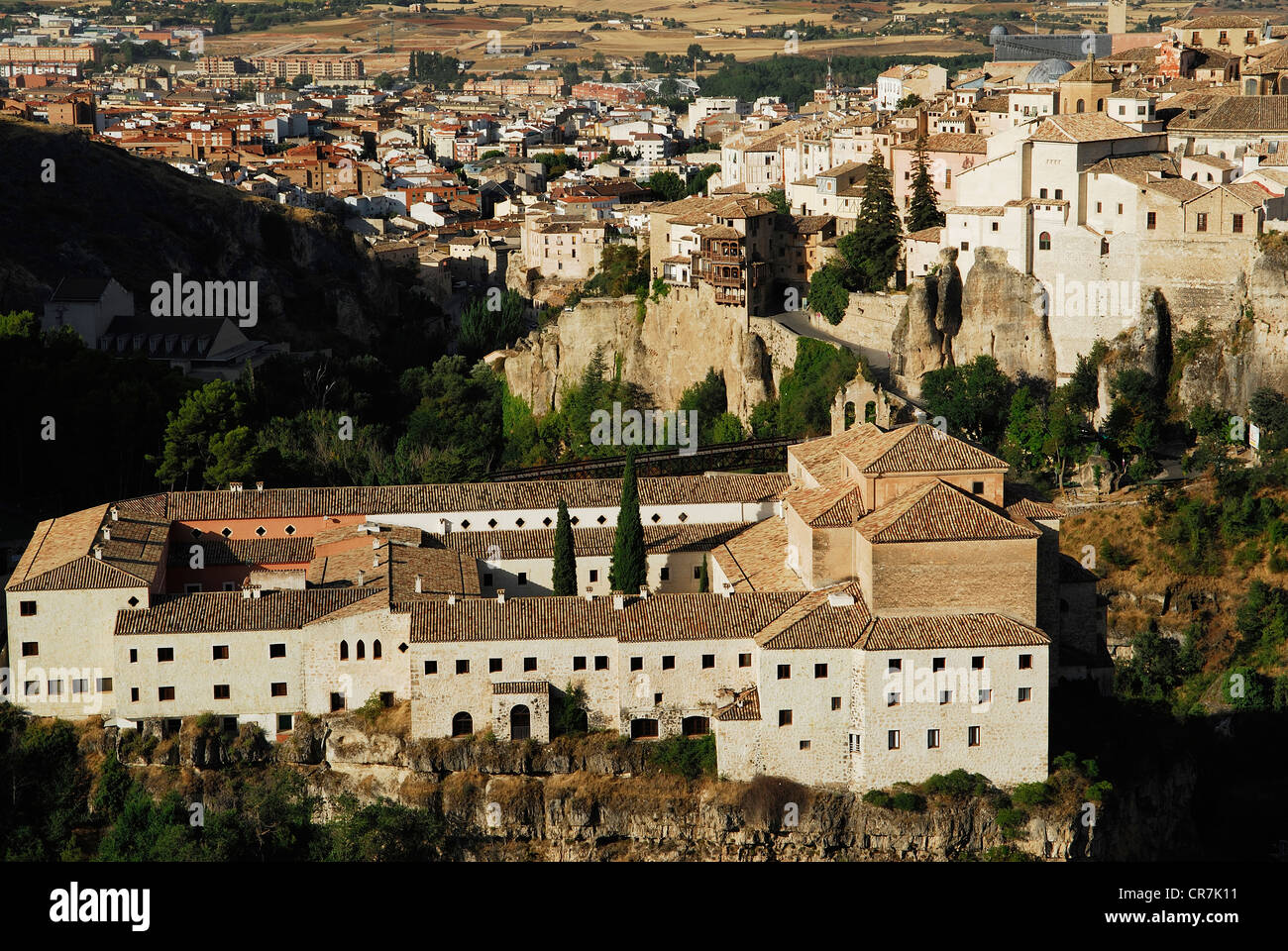 Historic walled town of cuenca unesco world heritage site hi-res stock ...