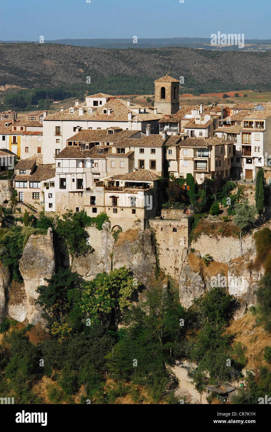 Historic walled town of cuenca unesco world heritage site hi-res stock ...