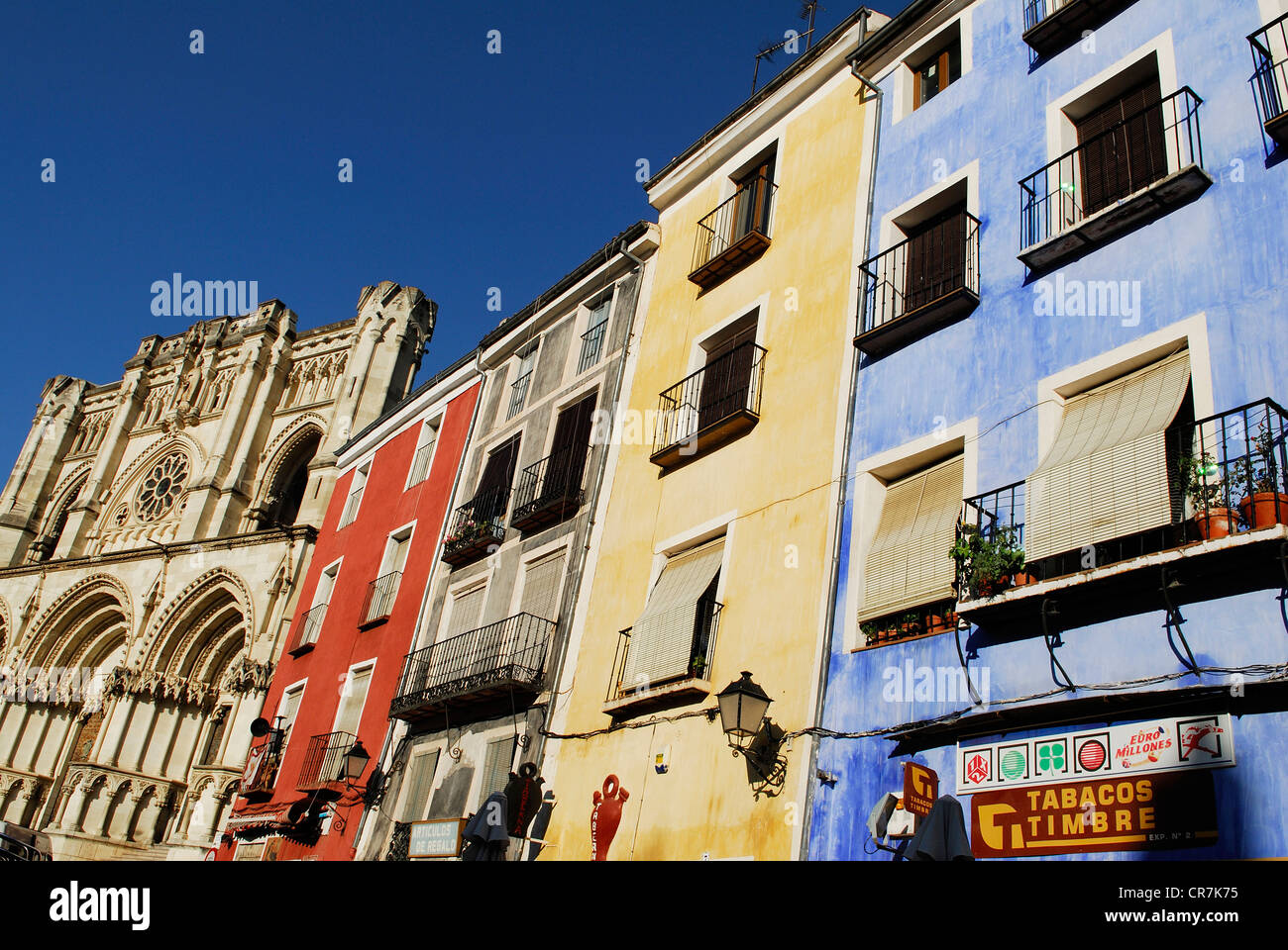 Historic walled town of cuenca unesco world heritage site hi-res stock ...
