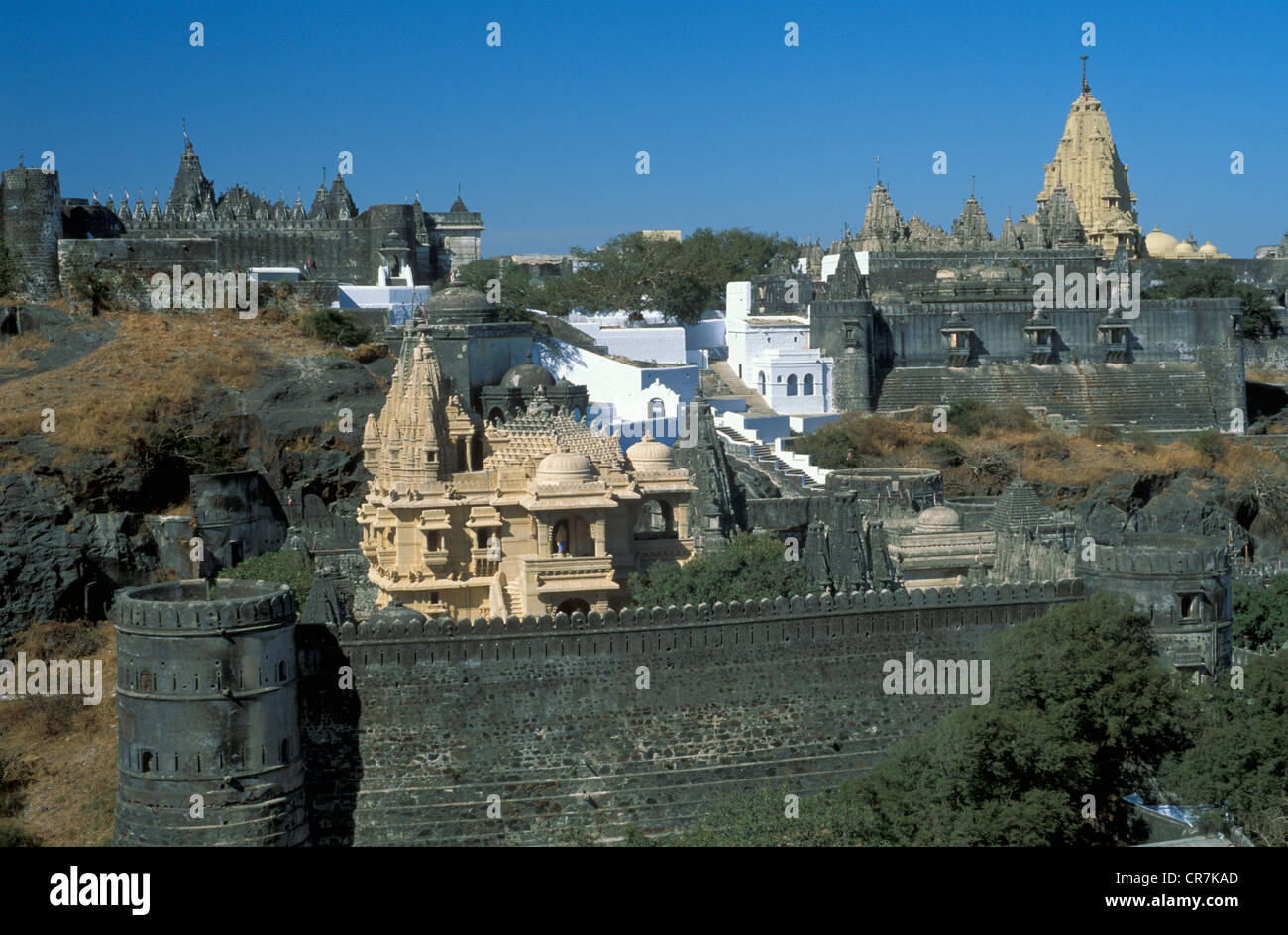India gujarat palitana shatrunjaya temple hi-res stock photography and ...