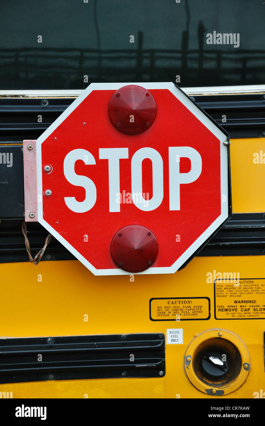 United states school warning hi-res stock photography and images - Alamy