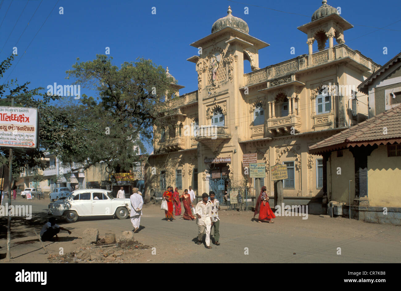 India, Gujarat State, Palitana, the village Stock Photo - Alamy