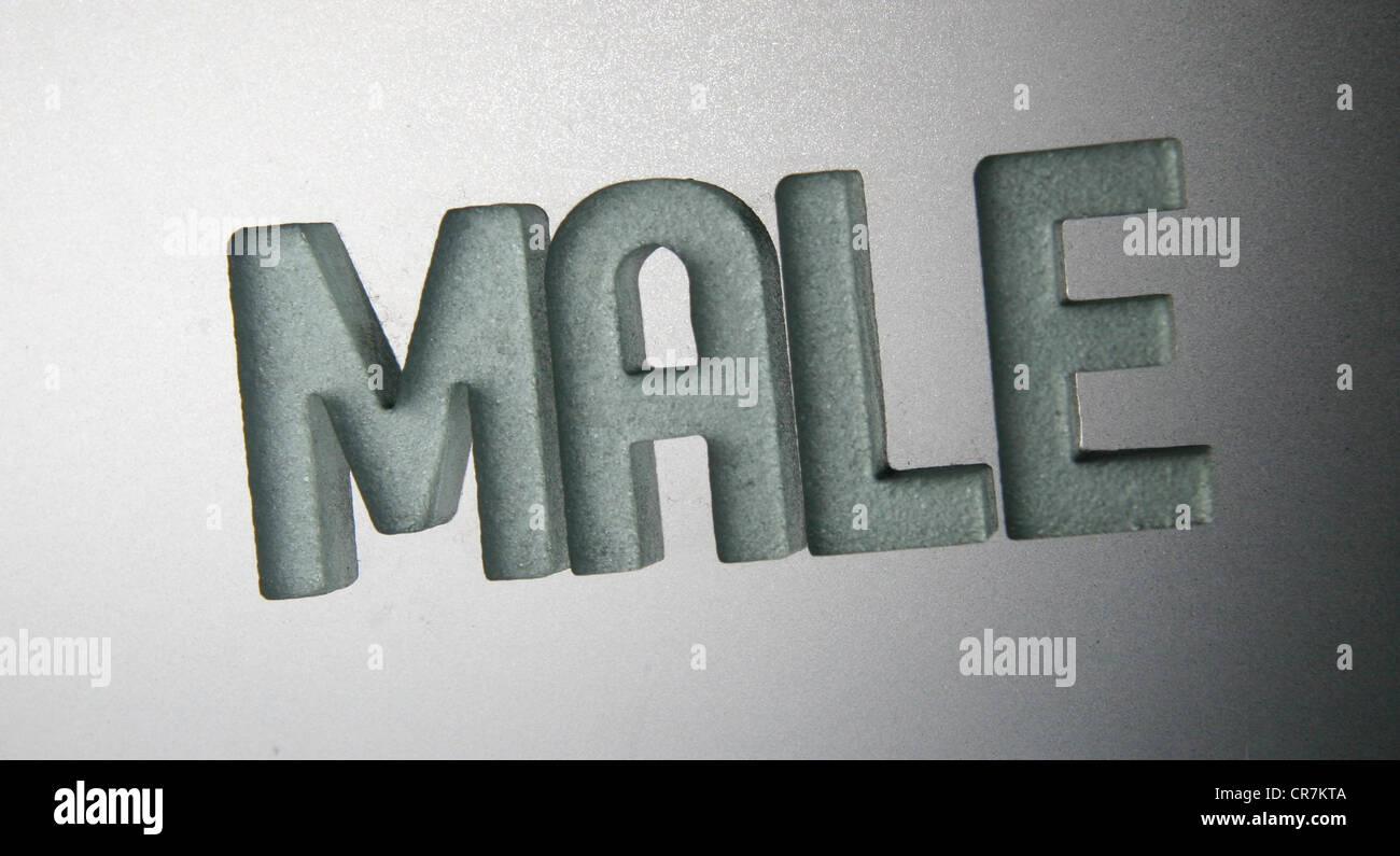 Letter male hi-res stock photography and images - Alamy