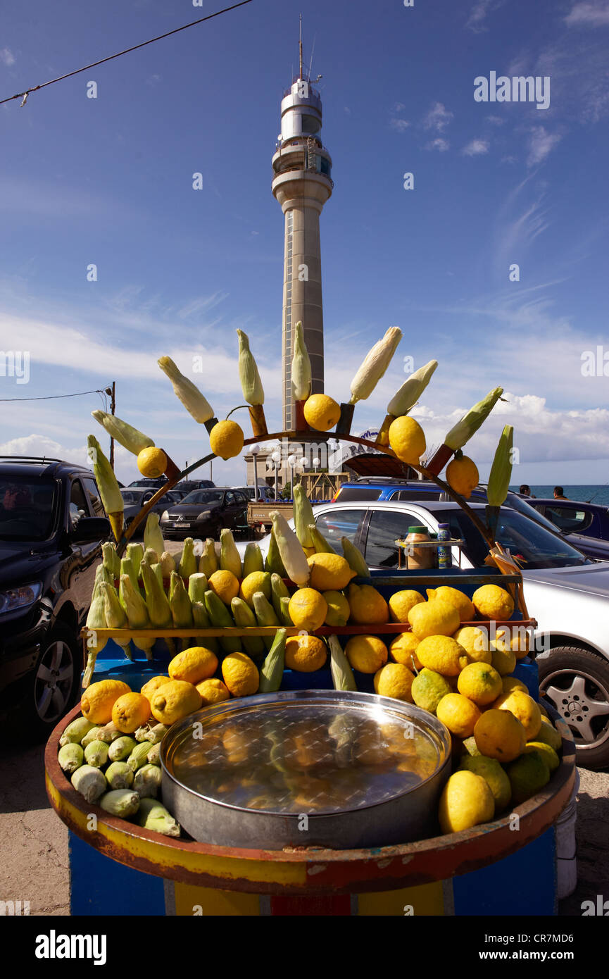 Lebanon beirut corniche beirut lighthouse hi-res stock photography and ...