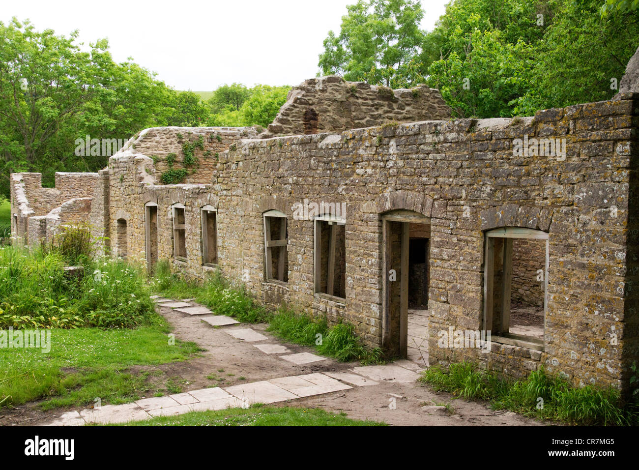 Tyneham Village in Dorset England Stock Photo - Alamy