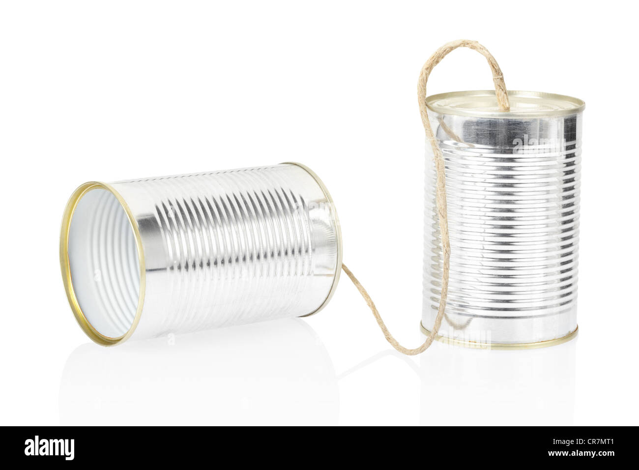 Can and string telephone hi-res stock photography and images - Alamy