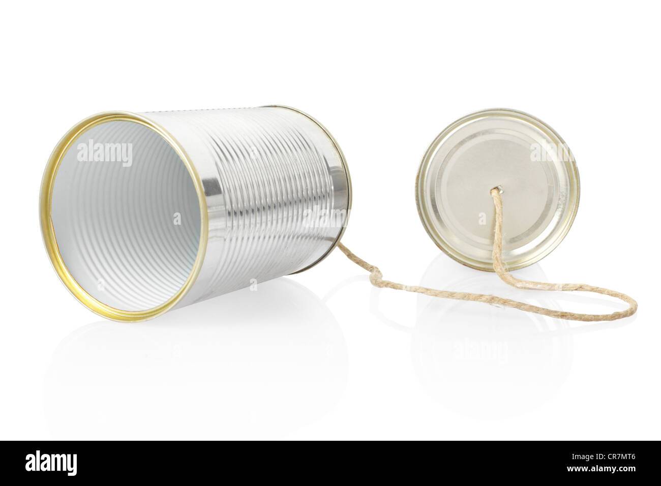 Tin can and string hi-res stock photography and images - Alamy