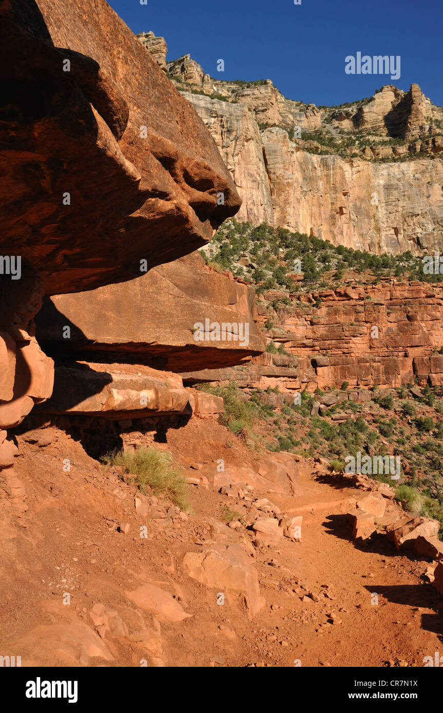Bright Angel trail, Grand Canyon, Arizona, USA Stock Photo - Alamy