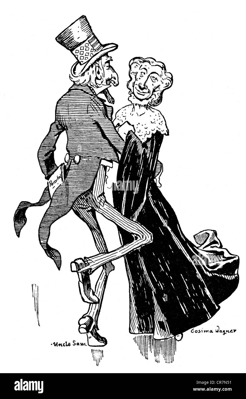 Uncle Sam Cartoon Black And White