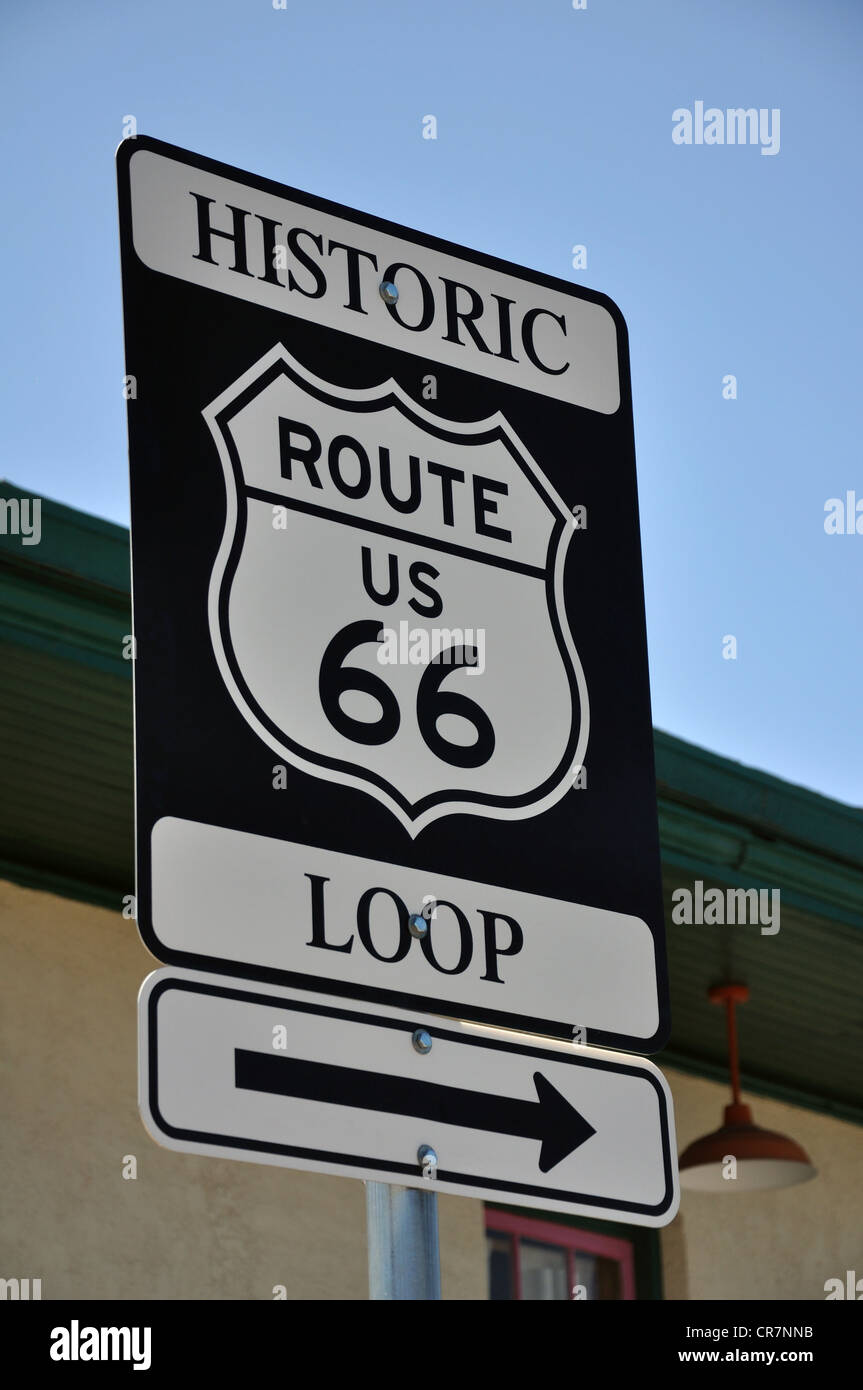 Route 66 sign, Williams, Arizona, USA Stock Photo - Alamy