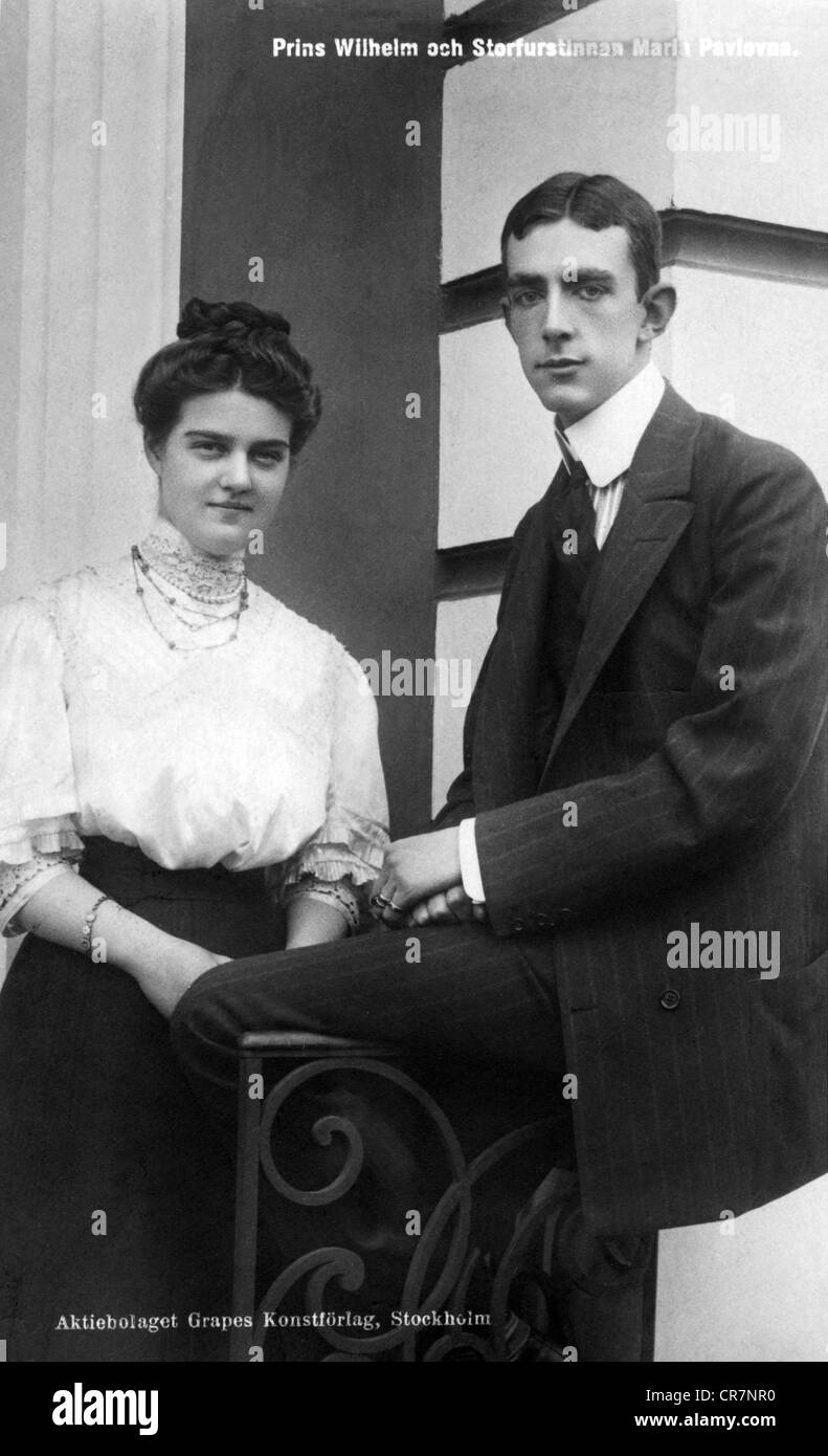 Wilhelm, 17.6.1884 - 5.6.1965, Prince of Sweden, Duke of Soedermanland ...